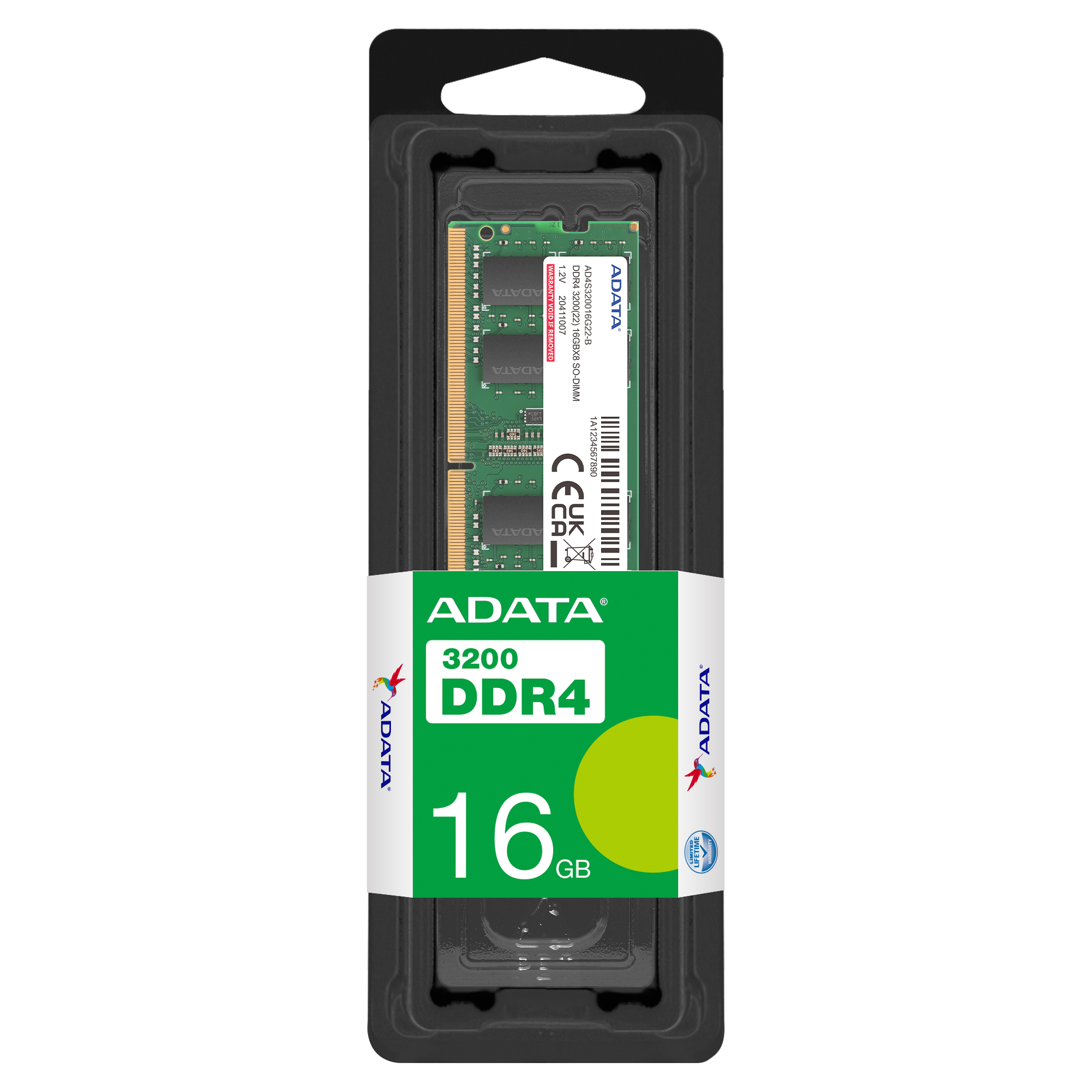 ADATA Desktop RAM 16GB DDR4 3200MHz ADATA Desktop RAM 16GB DDR4 3200MHz